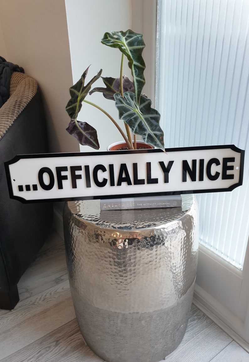 Personalised Large Acrylic Street Sign Road Sign Waterproof - Etsy UK