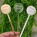 Acrylic Cake Disc, Cake Toppers, Gift Topper, 6CM Discs - Etsy UK