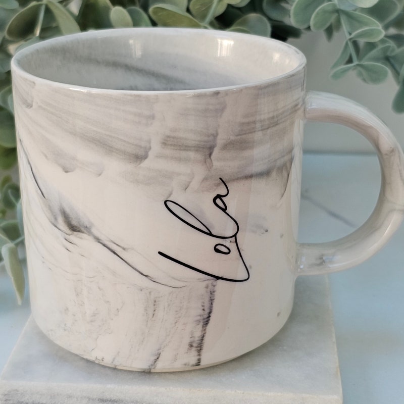Marble Coffee Mug - Etsy