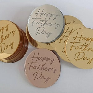 Acrylic Cake Disc, Cake Toppers, Gift Topper, 6CM Discs - Etsy UK