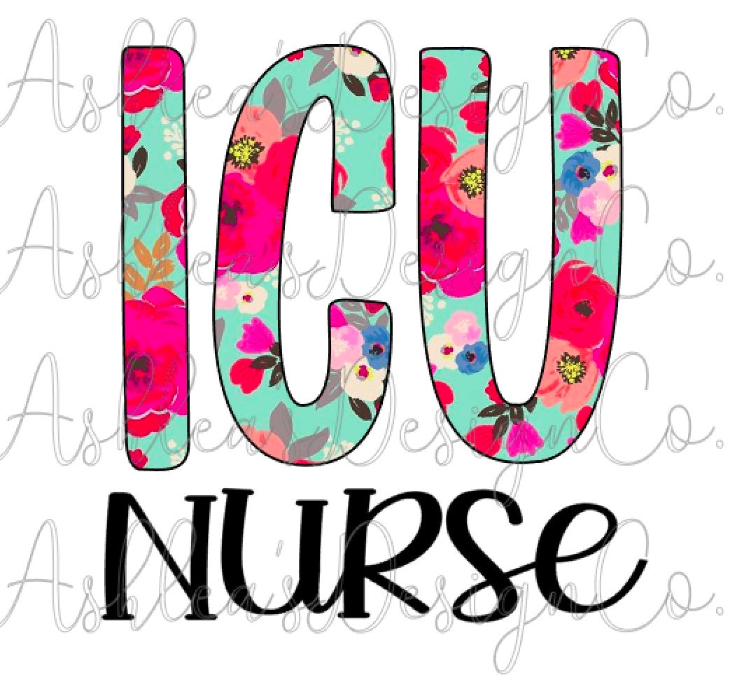 ICU nurse png | Etsy