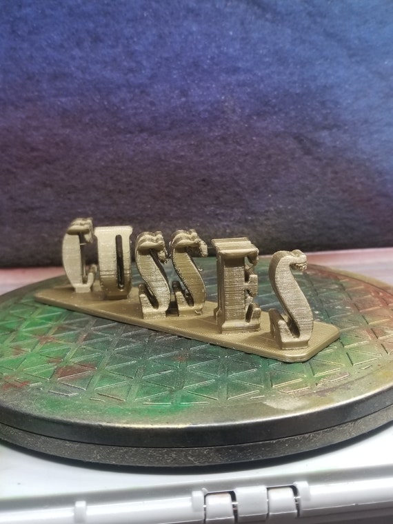 Morphing Desk Signs/nameplates | Etsy