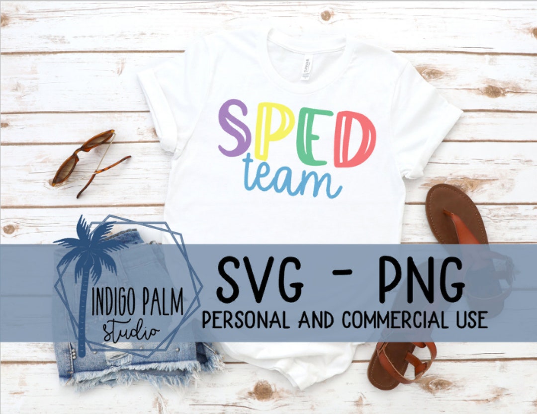 SPED Team Svg - Special Education Team Svg - Matching SPED Shirt Design ...
