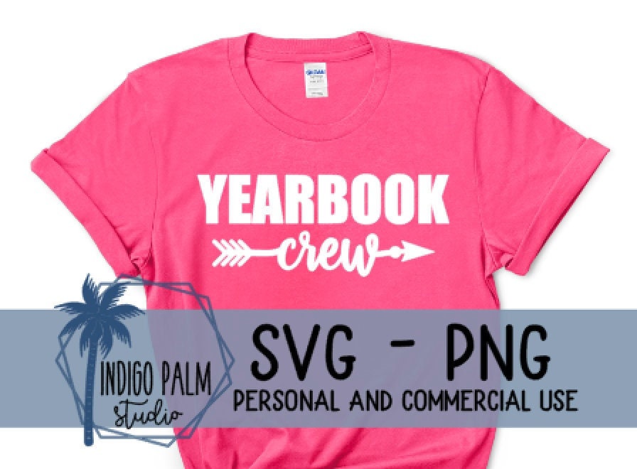 Yearbook Crew Svg - School Yearbook Shirt Design - Yearbook Team Svg ...