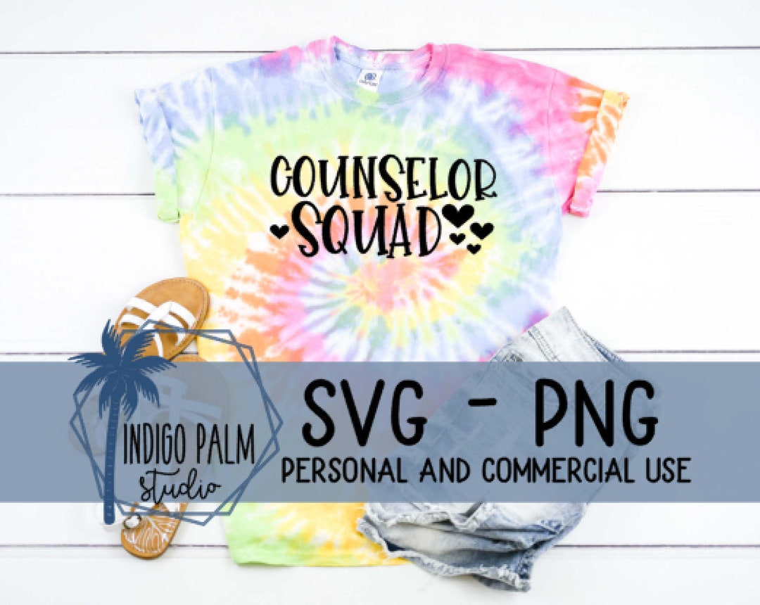 Counselor Squad Svg - Back to School Svg - Counselor Shirt Design ...