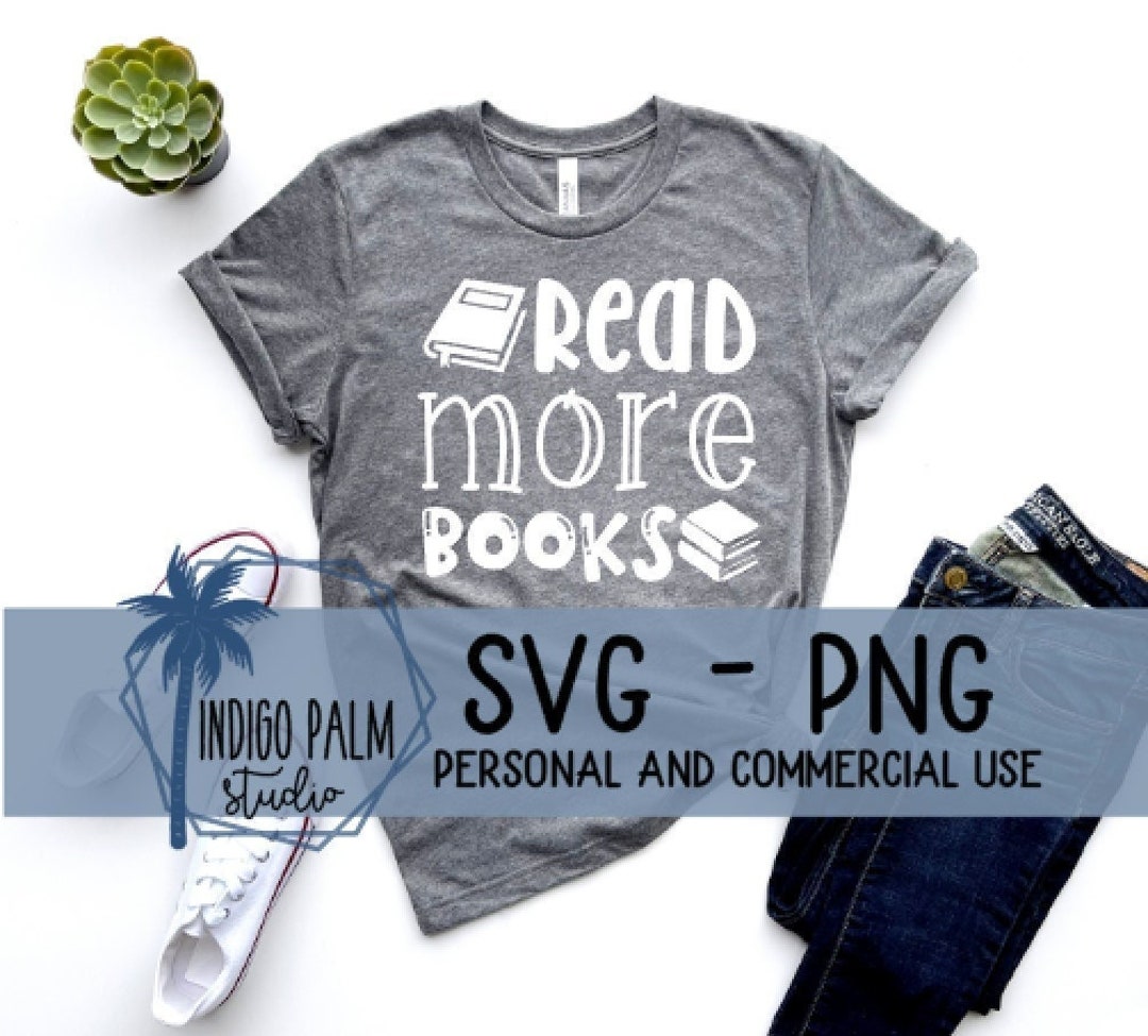 Read More Books Svg - Reading Coach Svg - Reading Intervention ...