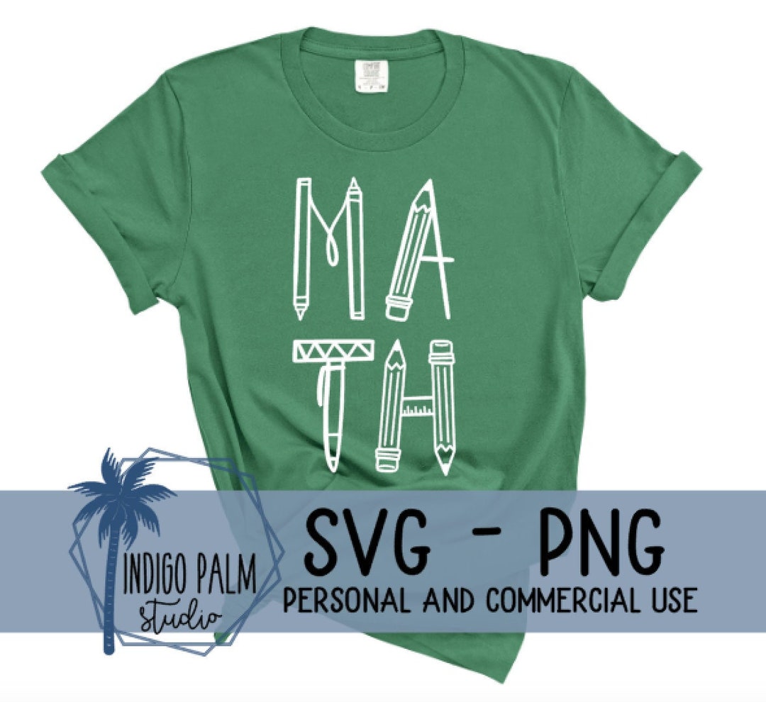 Math Teacher Svg - Back to School Svg - Geometry Teacher Svg - Algebra ...