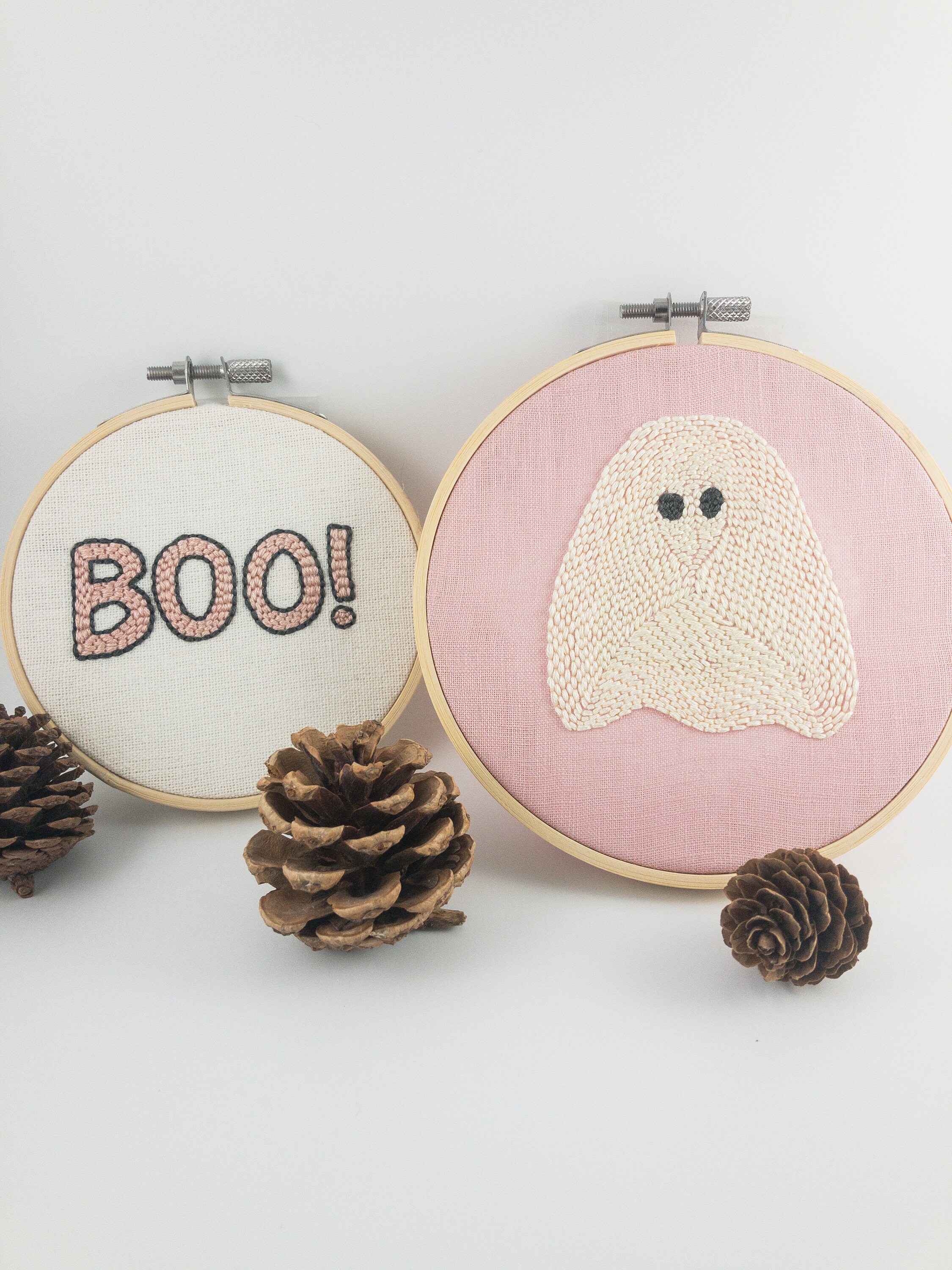 Ghost Embroidery Pattern Bundle Digital Download PDF Halloween ...