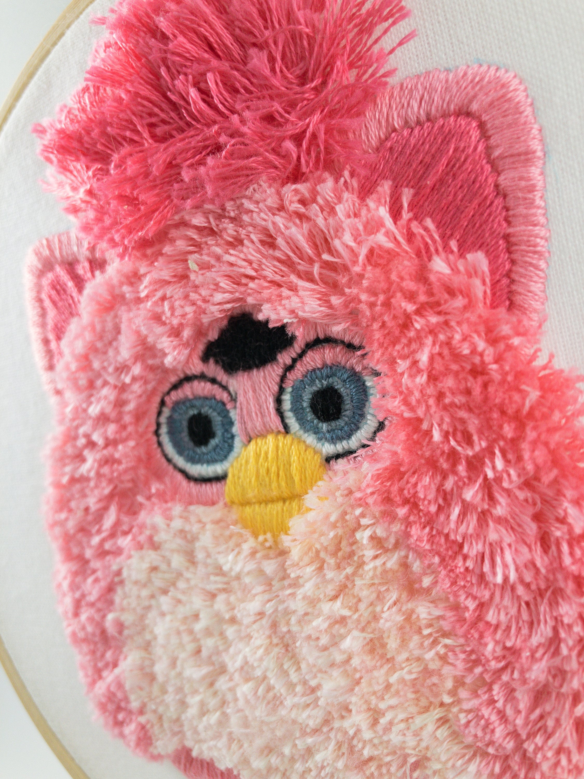 Retro Furby Embroidery Pattern Digital Download PDF Weird - Etsy Sweden