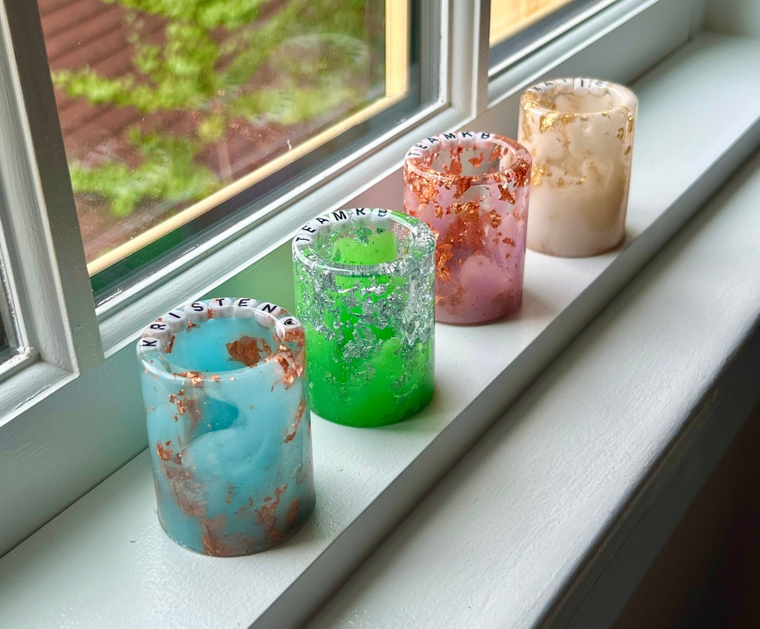Personalized Resin Shot Glass, Custom Name, Bachelorette Party Favor ...