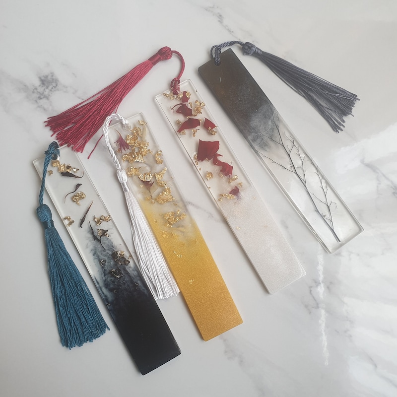 Resin Bookmark - Etsy UK