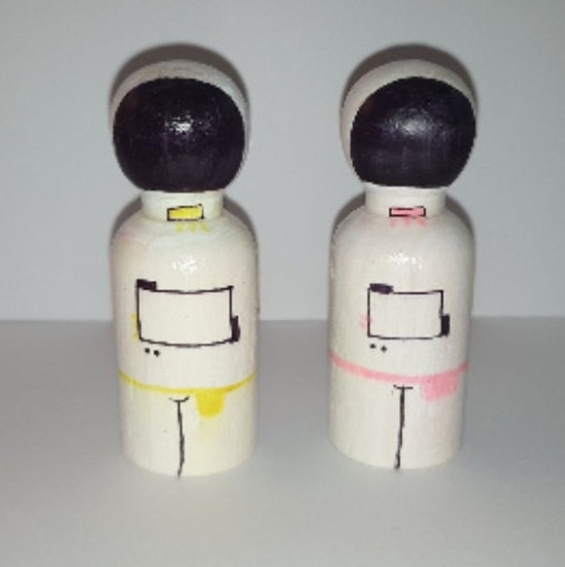 Aliens and Astronauts Storytelling: Set of 5 Peg People - Etsy