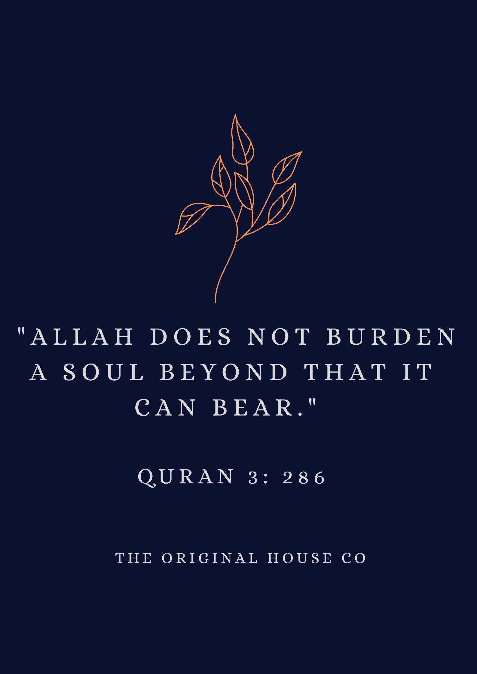 A4 Islamic Quote Print, Wall Hanging, Digital Art, Islamic Print ...