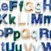 Sea Breeze Ocean Blue Upper Alphabet Resin Letters, Homeschool Learning ...