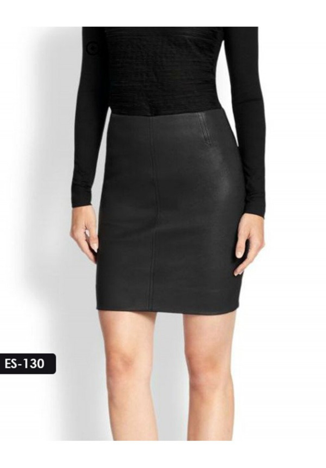 Handmade Women's Genuine Lambskin Leather Mini Skirt Outfit Leather ...