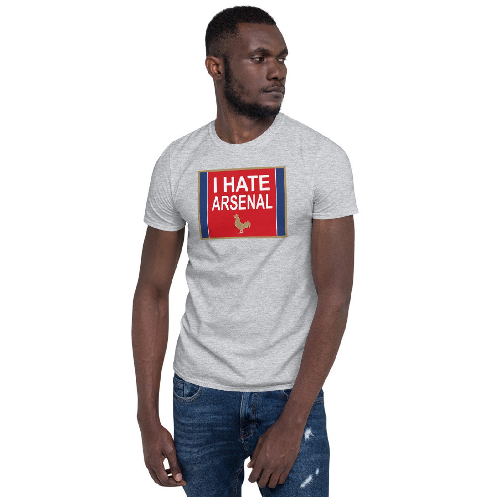 I Hate Arsenal Spurs Fan Short-Sleeve Unisex T-Shirt | Etsy