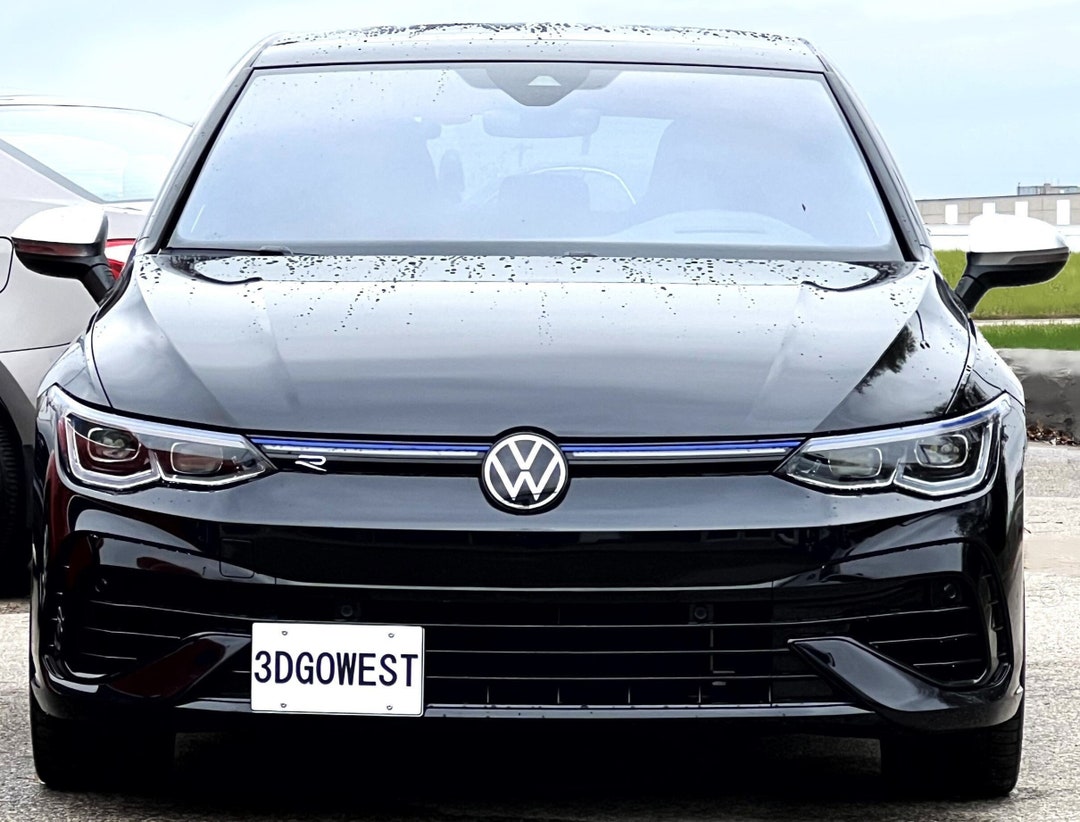 2022-2024 MK8 GOLF R License Plate Holder - Etsy