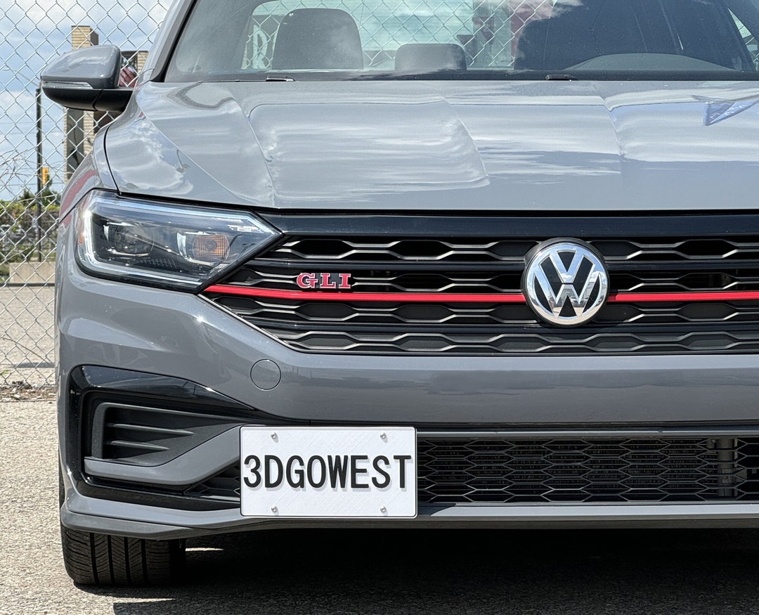 2019-2021 MK7 JETTA GLI License Plate Holder - Etsy