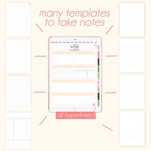 Digital Student Planner, Printable Student Planner Study Organizer ...