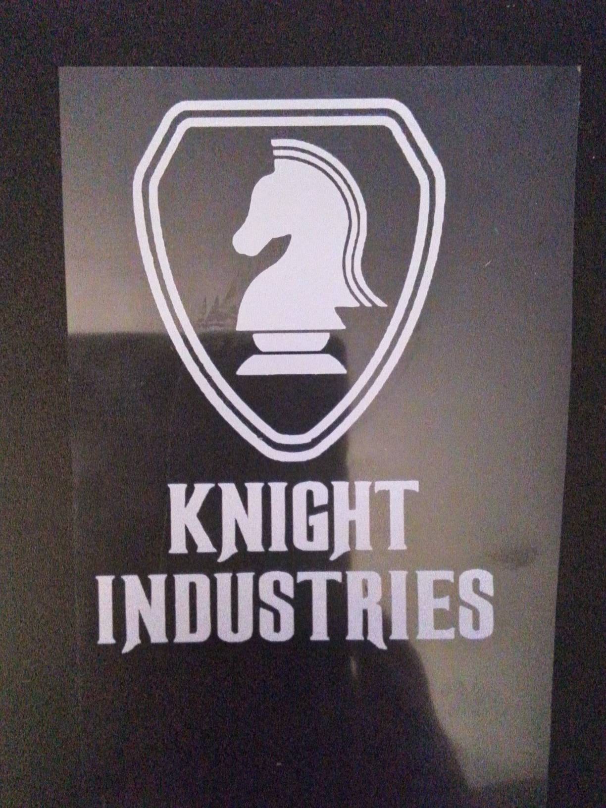 Knight Rider sticker decal Knight Industries - Etsy Schweiz