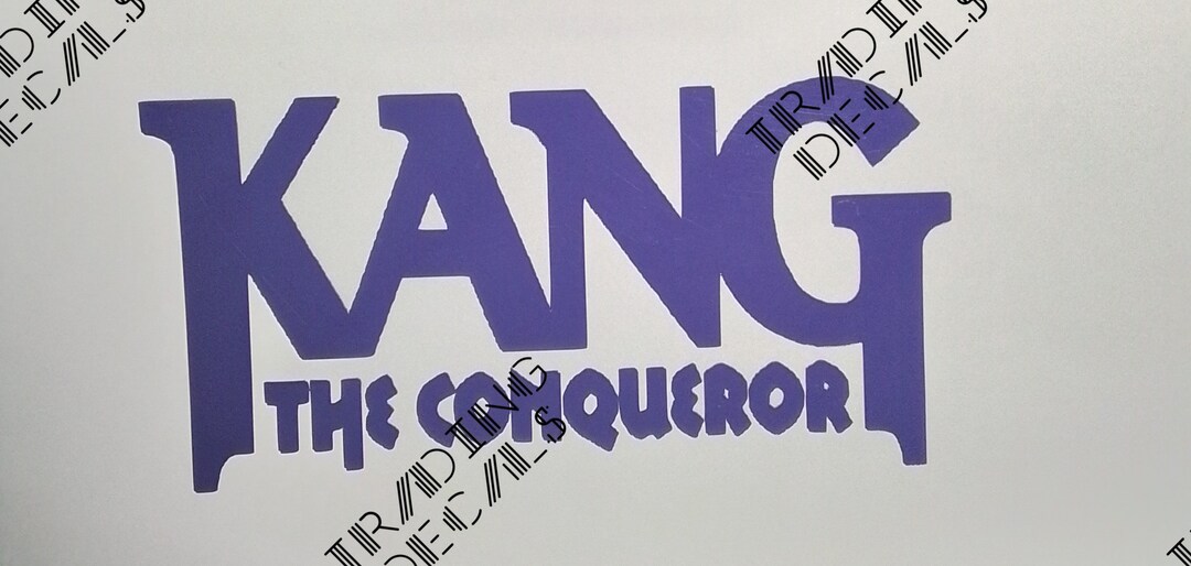 Marvel Kang the Conqueror Vinyl Decal Sticker - Etsy