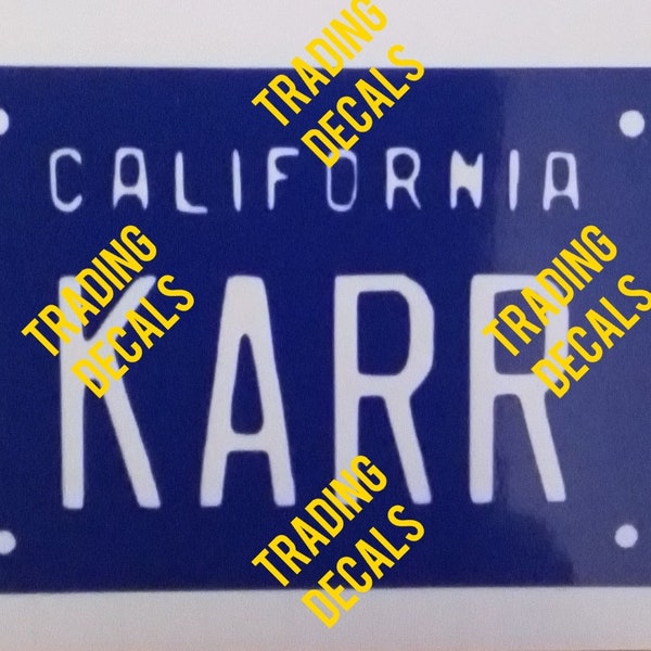 Knight Rider Decal - Etsy