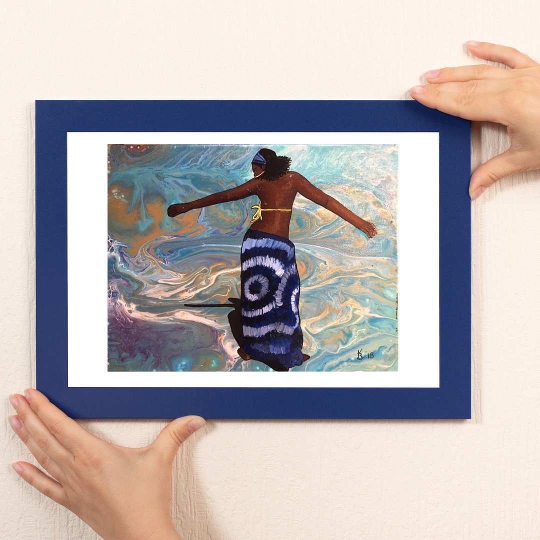 Oshun Goddess Poster, African American, African American Art, Black ...