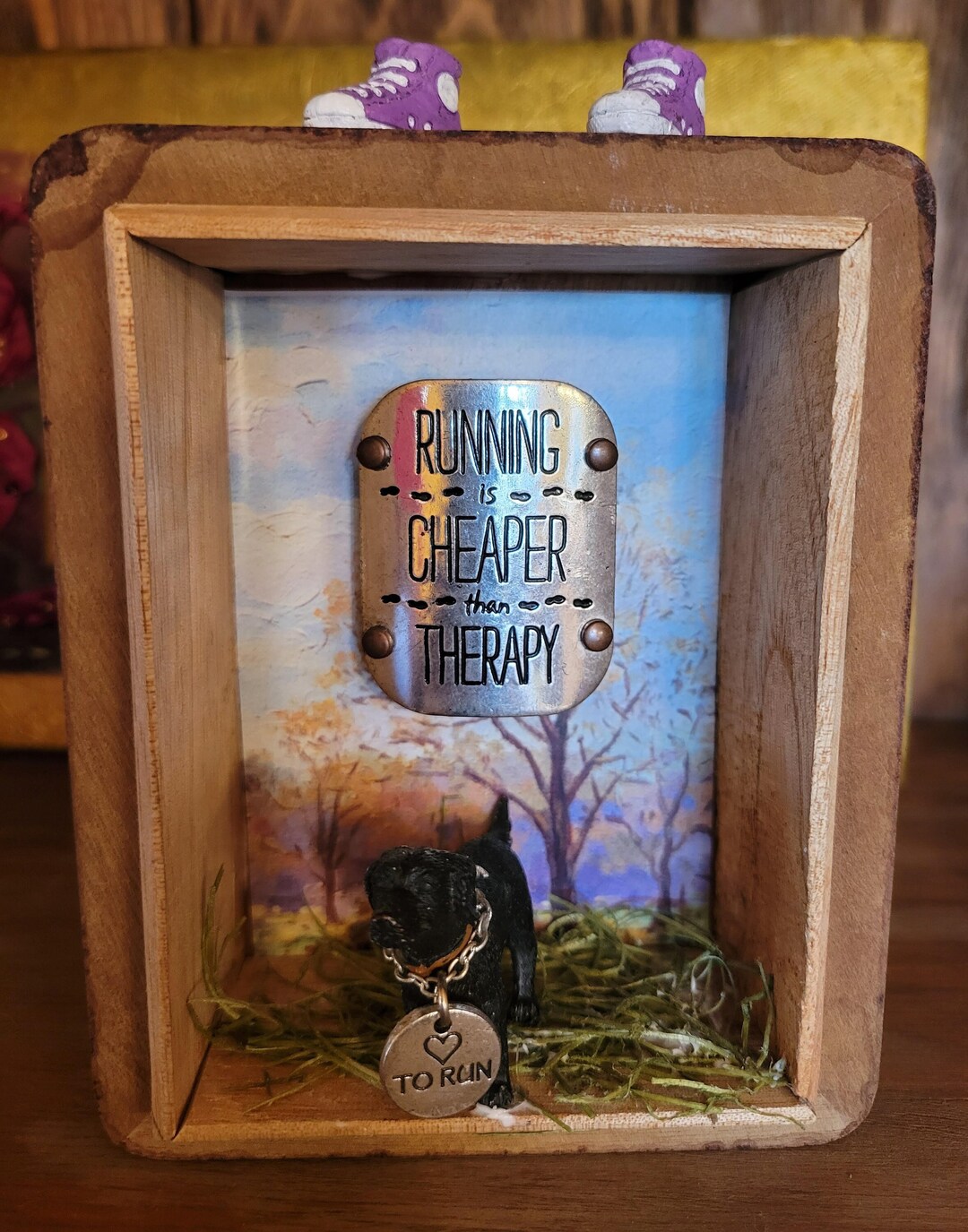 Personalized Shadow Box, 3" X 4" X1" Original Shadow Box, Shadow Box ...