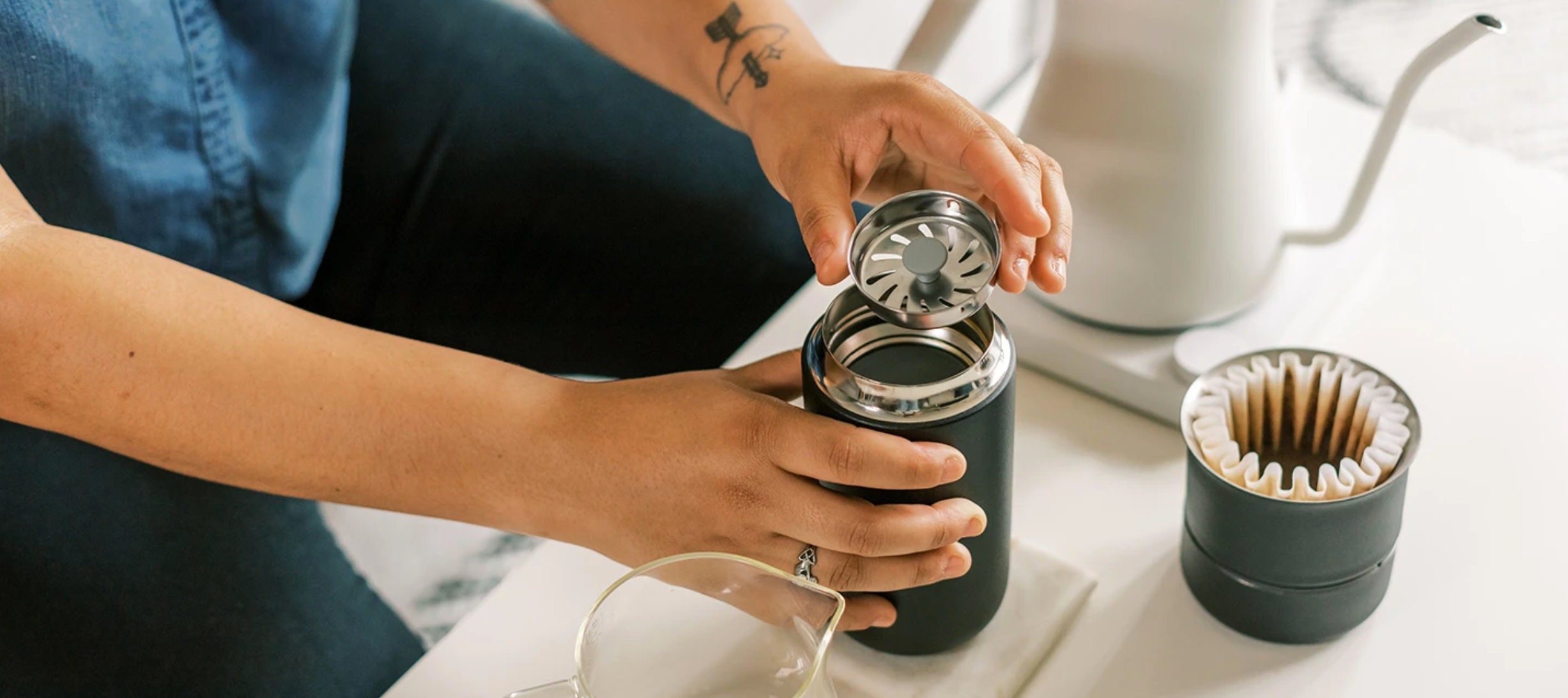 Carter Move Mug Matte Black Insulated Coffee Tea Cup Travel - Etsy