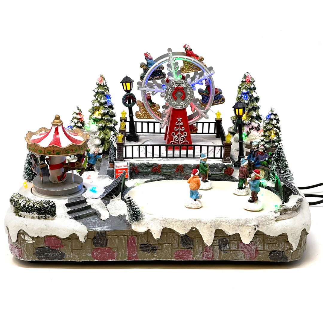 Allgala Crafted Polyresin X-large Christmas House Collectable Figurine ...