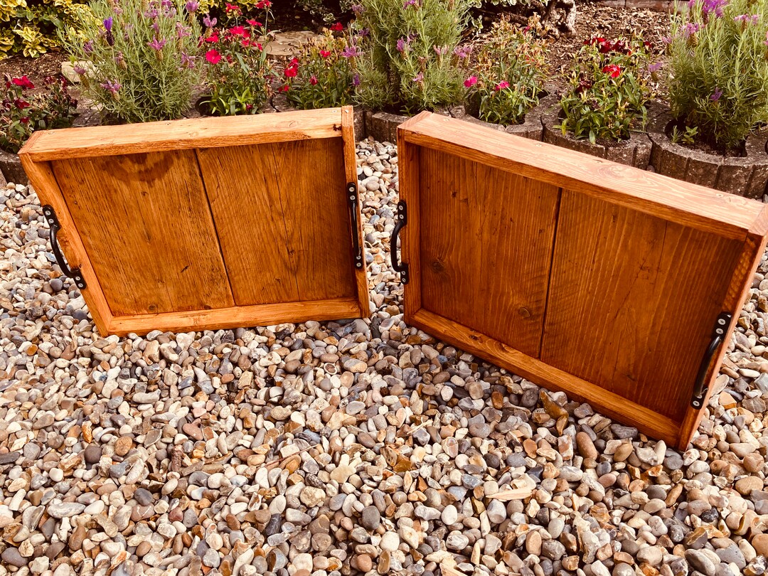 Reclaimed Timber Dining Trays - Etsy