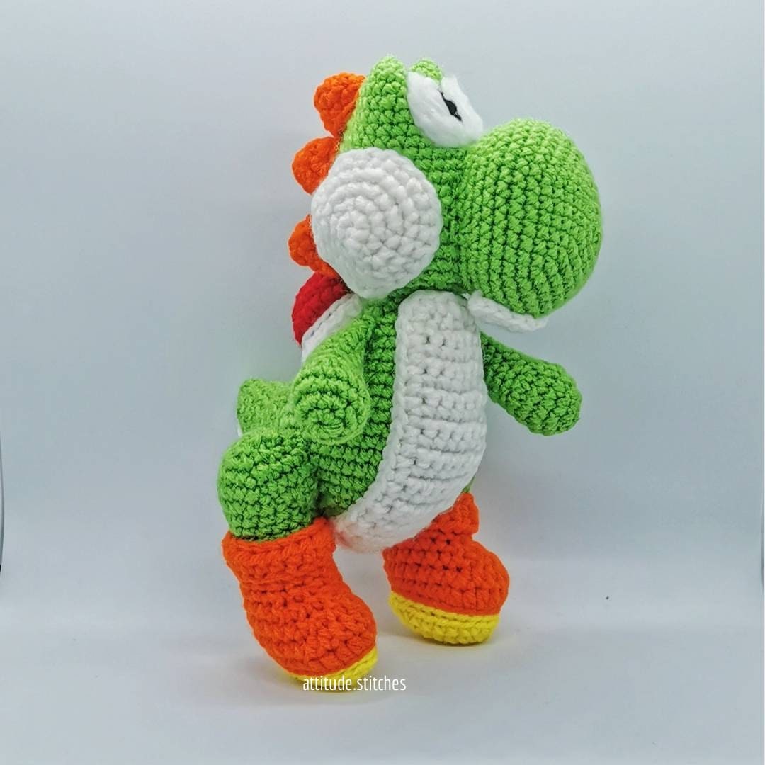 Yarn Yoshi Yoshi Doll Yoshi Crochet Yoshi' Woolly | Etsy