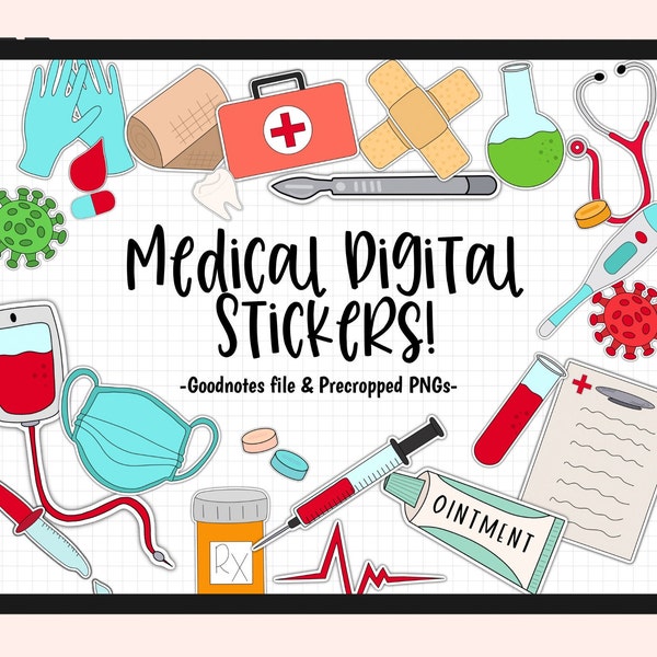 Nursing Stickers - Etsy