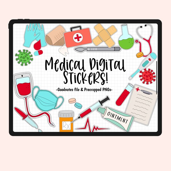 Nursing Student Planner Stickers - Etsy