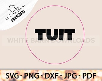 Round Tuit Svg - Etsy Australia