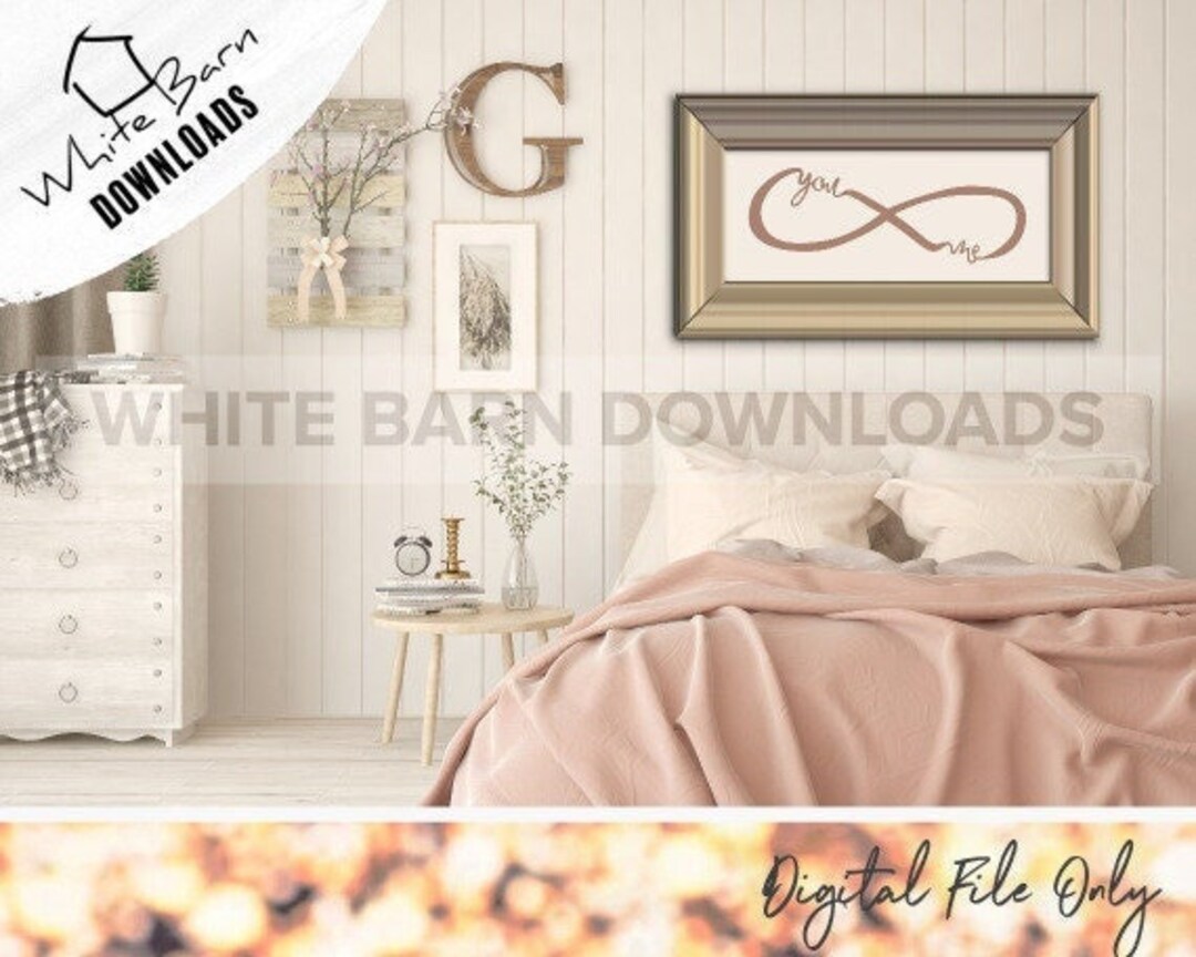 Infinity You and Me Forever Love Sign SVG File Glowforge, You & Me for ...