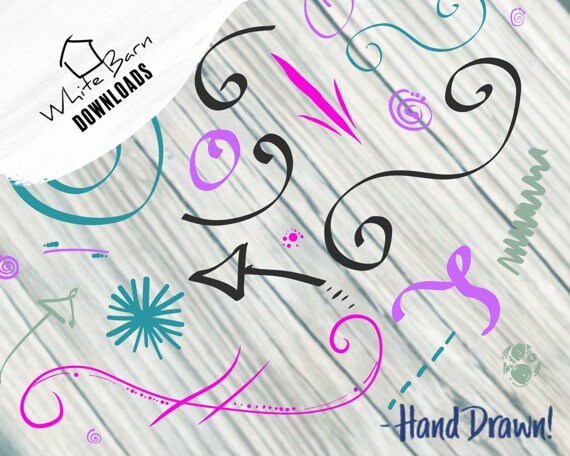 Hand Drawn Notebook Doodles SVG Doodle Instant Download Png | Etsy