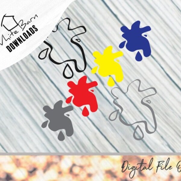 Super Hero Splat Svg - Etsy