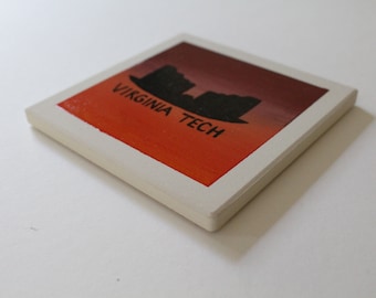 Greatest Virginia Tech Football Plays: Slate Coasters set of - Etsy