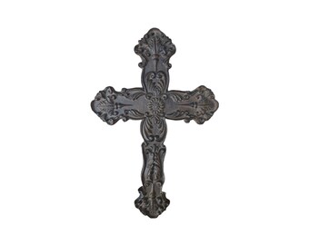 Rustic Metal Cross - Etsy