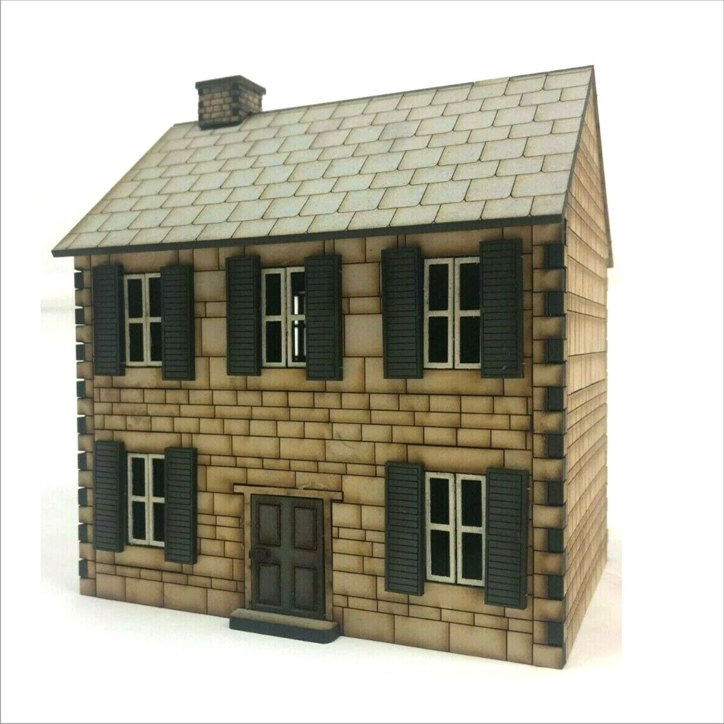 28mm WW2 House D MDF Painted Building Terrain Suitable Bolt Action - Etsy