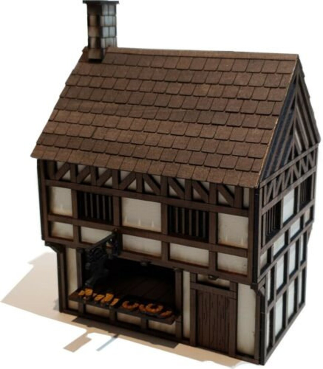 28mm Fantasy Tudor Style Shop Bakers MDF Terreno pintado - Etsy México