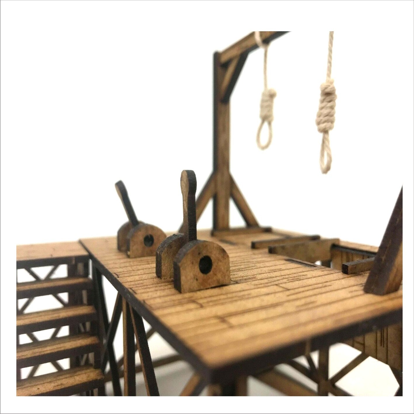 28mm Old Wild West Hangman Gallows MDF Terrain Perfect for - Etsy