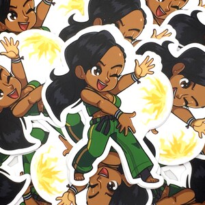 Street Fighter Chibi Vinyl Stickers | Chun Li | Rainbow Mika | Zangief ...