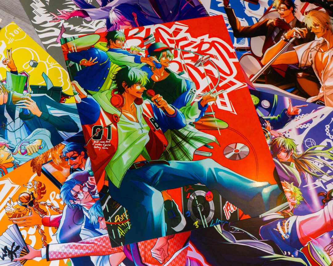 Hypnosis Microphone Large Print - Etsy