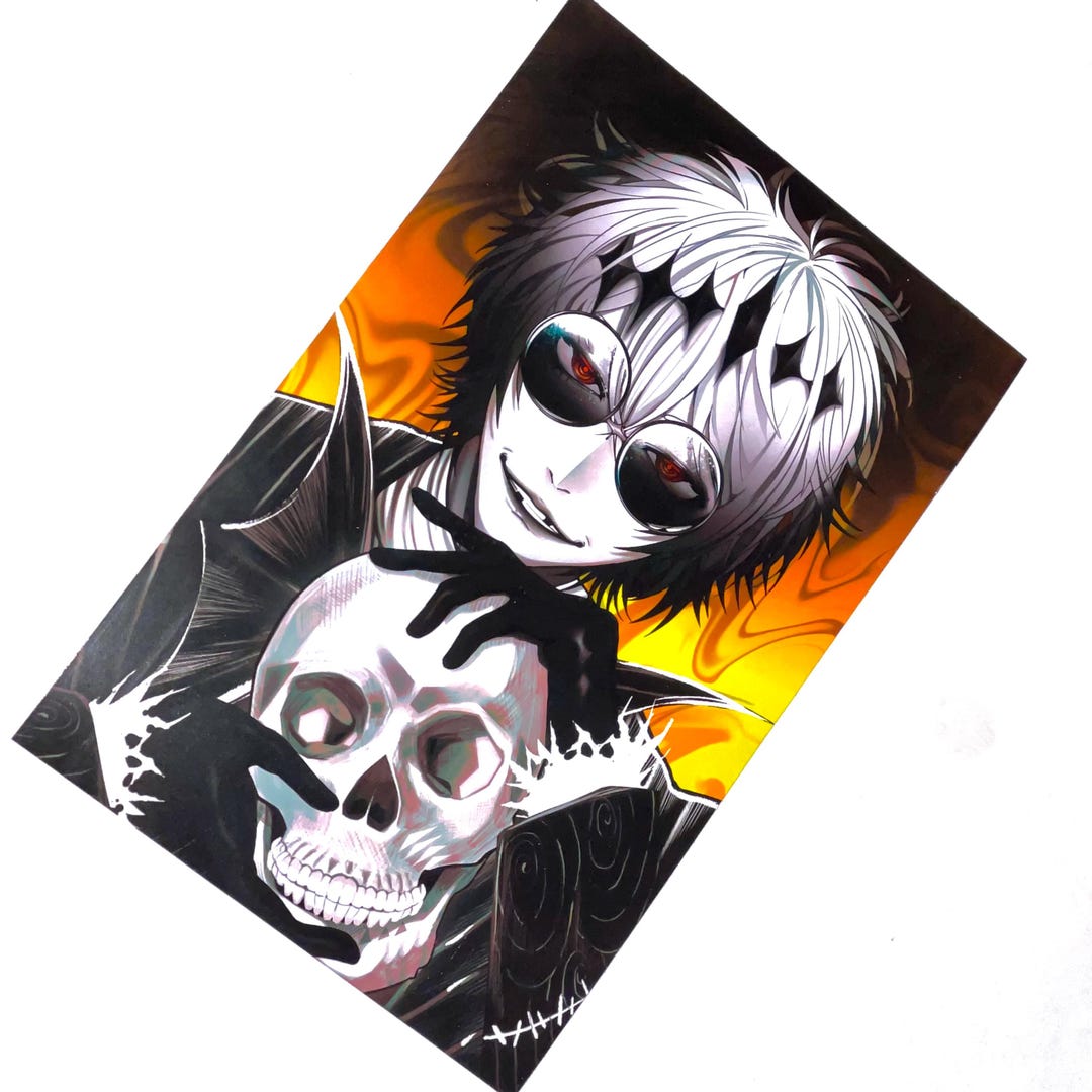 Twisted Wonderland Skully J. Graves Mini Print - Etsy