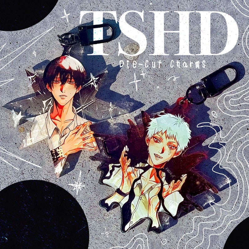 TSHD: the Summer Hikaru Died Die-cut Charms - Etsy