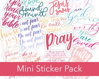 Blessed is She Who Has Believed, Luke 1:45, Religious Sticker ...
