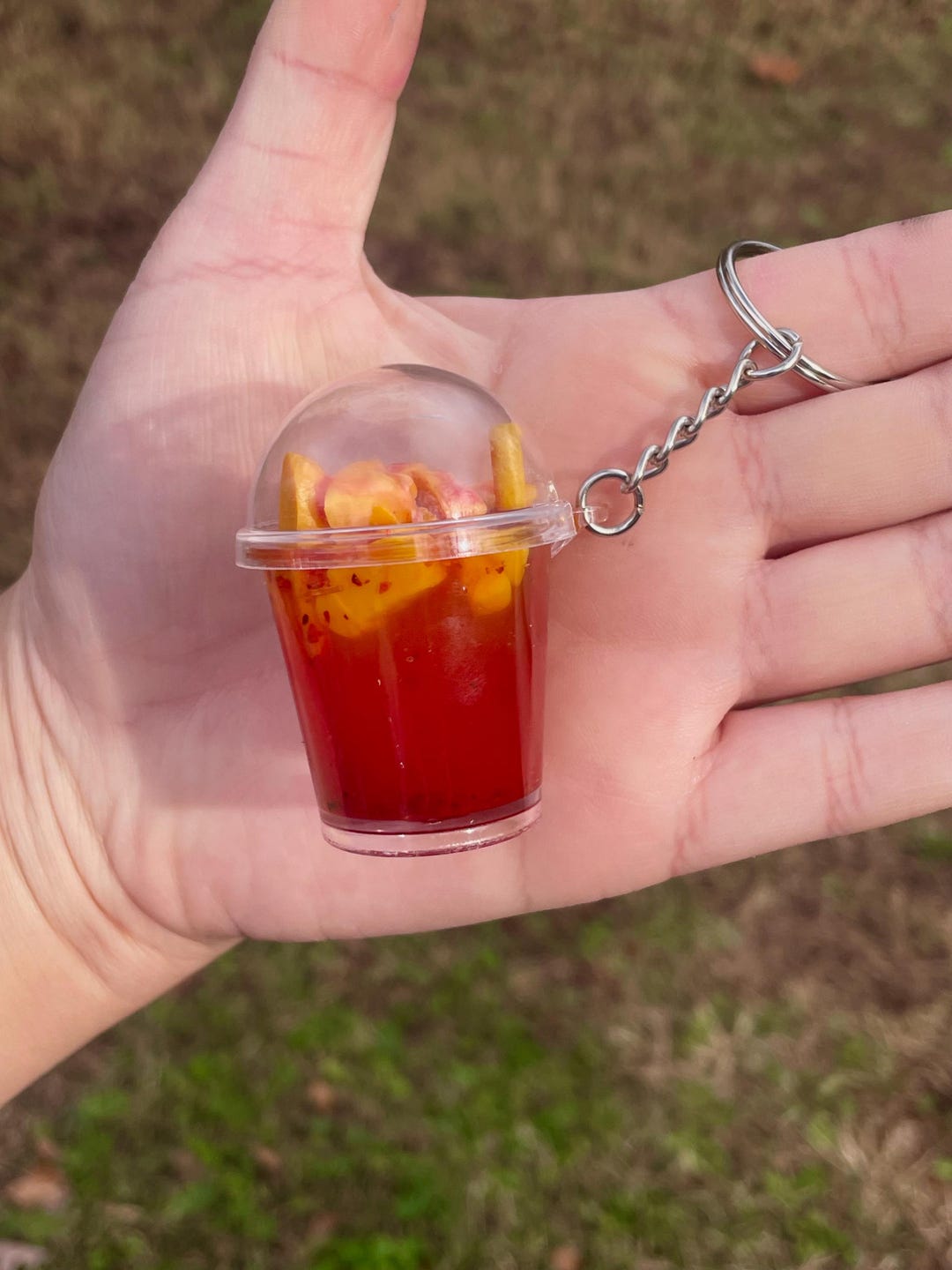 Mangonada Mexican Keychain, Mexican Candy Keychain, Mexican Food ...