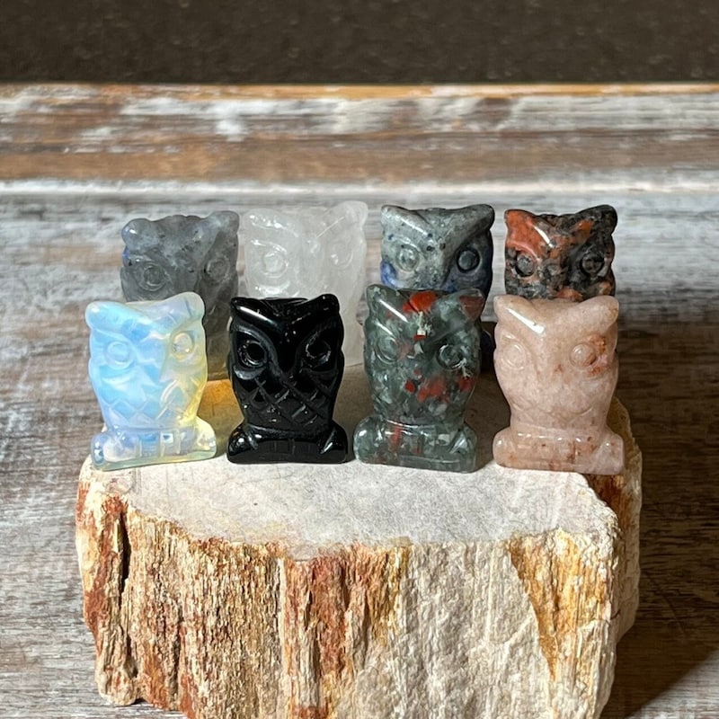 Crystal Owl - Etsy